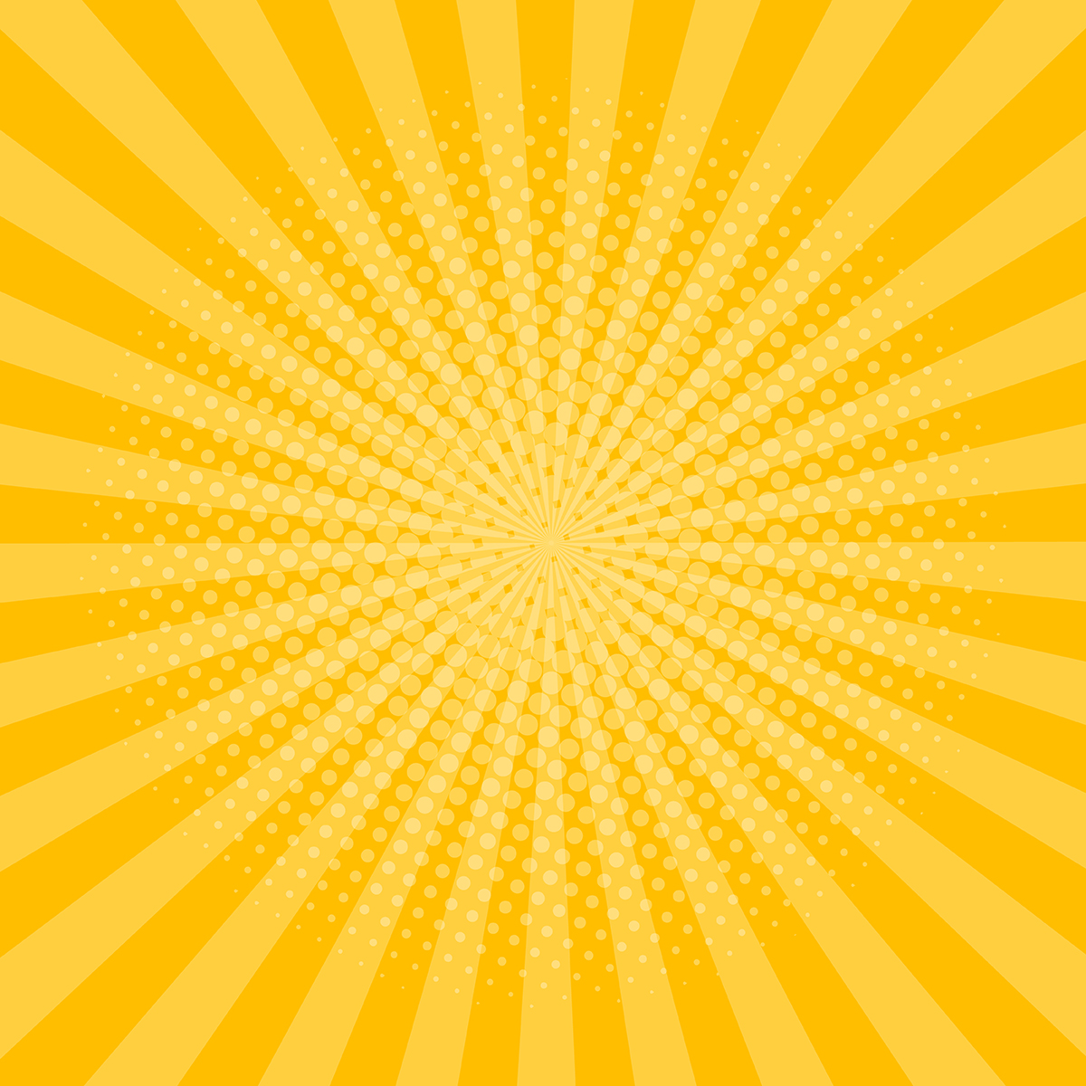 Rays background with halftone effect | SHADOWLAND STAGES