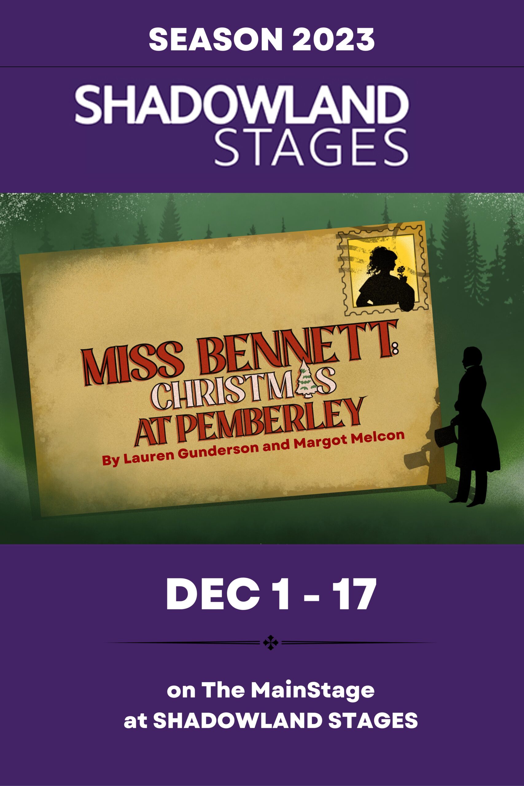 MISS BENNETT with author | SHADOWLAND STAGES