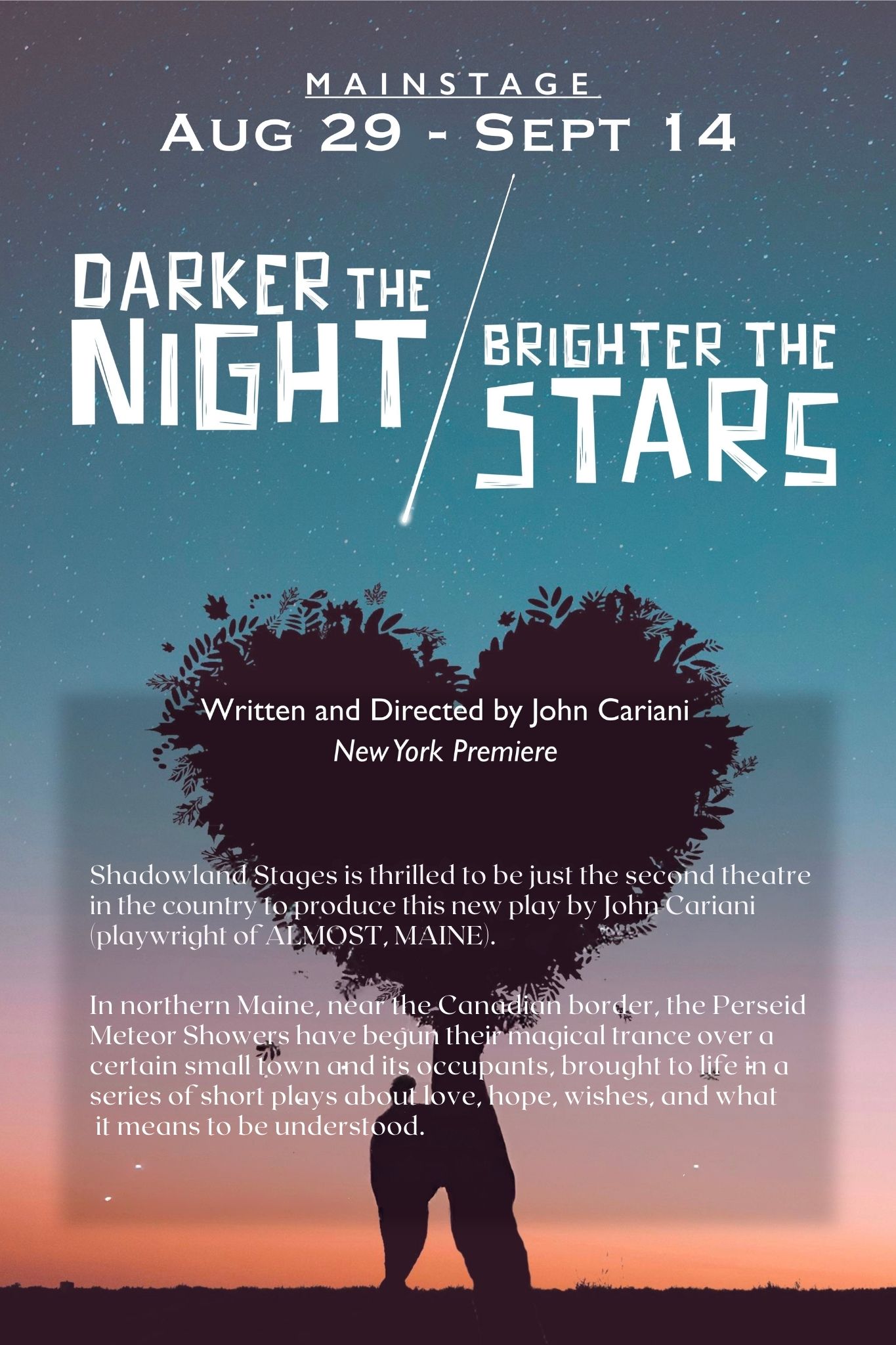 Shadowland Stages is thrilled to be just the second theatre in the ...